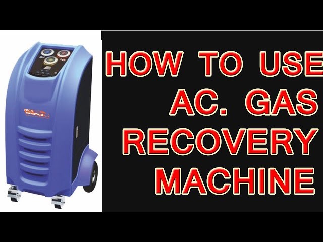 AC Gas Recovery Machine - Fully Automatic A.C. Recovery Machine ...