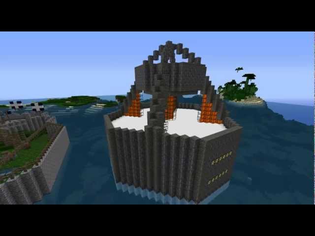 3 Level Spleef Arena Minecraft Map