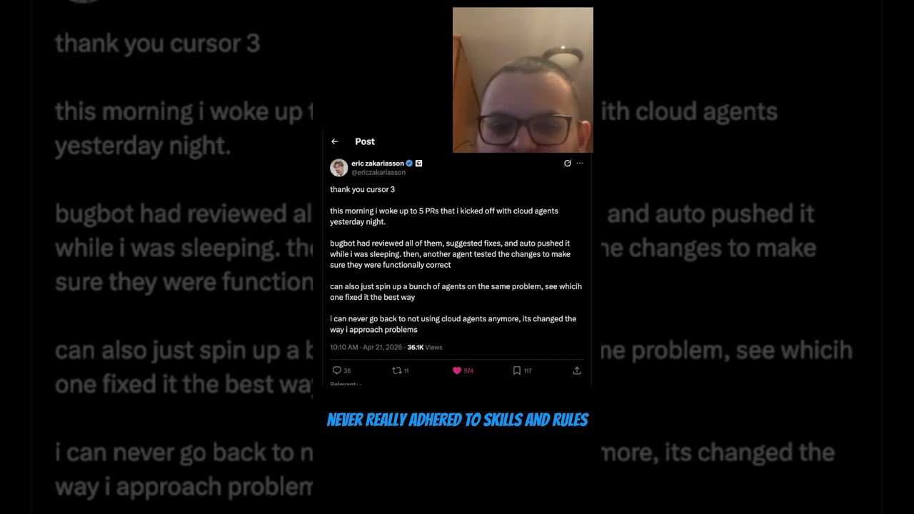 Cursor engineer speaks on background agent flow