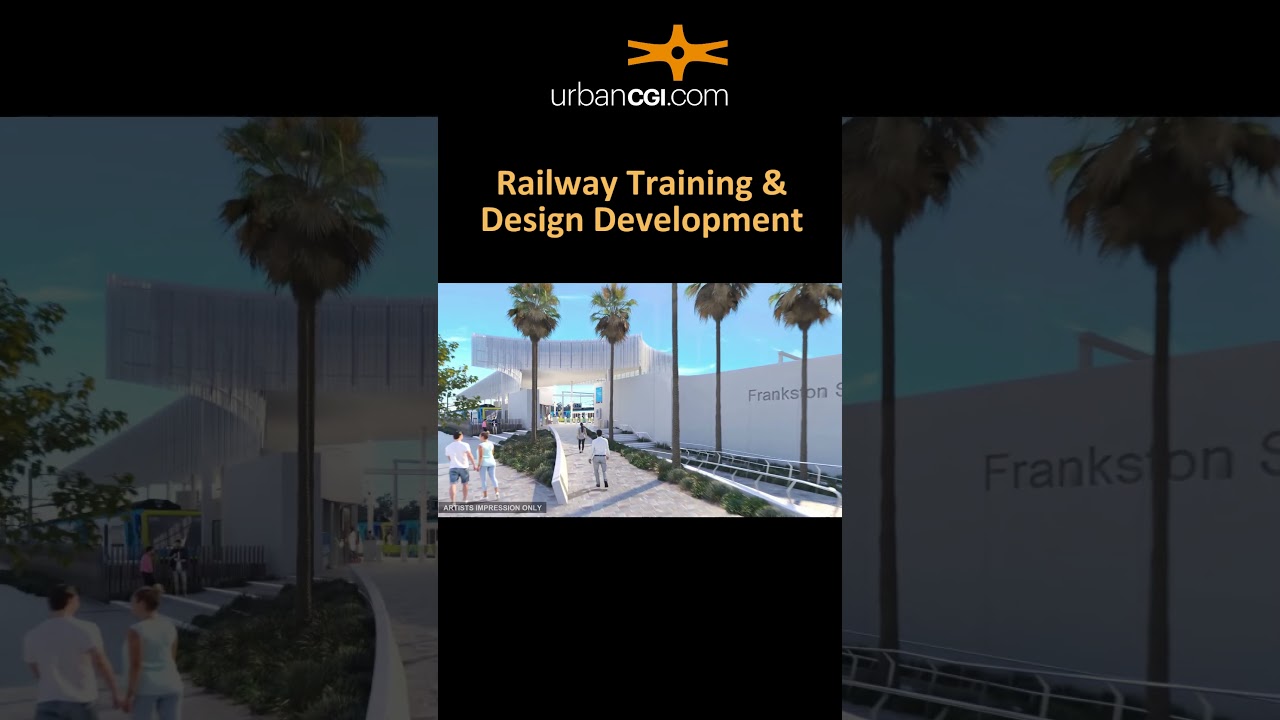 Railway Training & Design Development #3d 3dmodeling #cgi #digitaltwin #railway #traindrivers #train