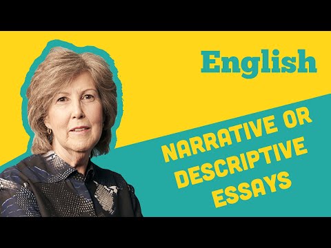English: Paper 3: How to Write Narrative or Descriptive Essays
