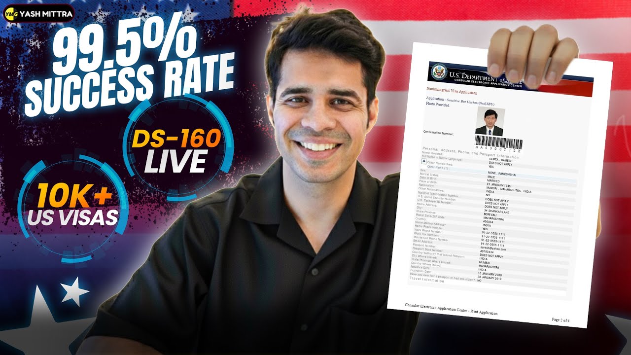 How to Fill the DS-160 form for US Visa (Step-by-Step Guide)