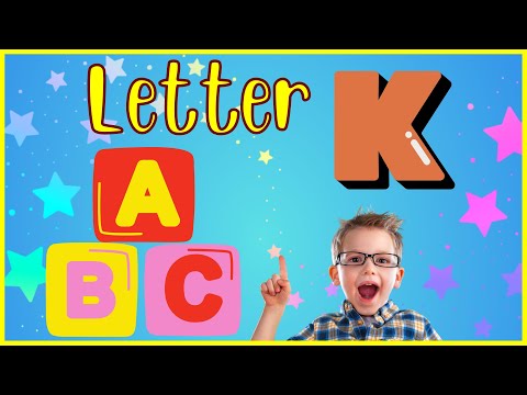 Letter K | Spelling | Words That Begin With The Letter K | Toddlers | Kids | Baby Words | English