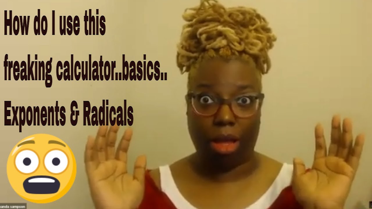 HOW TO PUT EXPONENTS (RADICALS) IN TI84 CALCULATOR