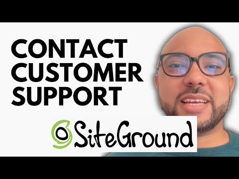 How to Contact SiteGround Customer Support in SiteGround