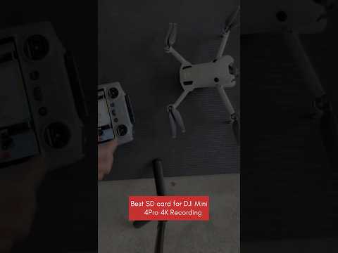 Which SD Card Best for DJI Mini 4 Pro To Record in 4K