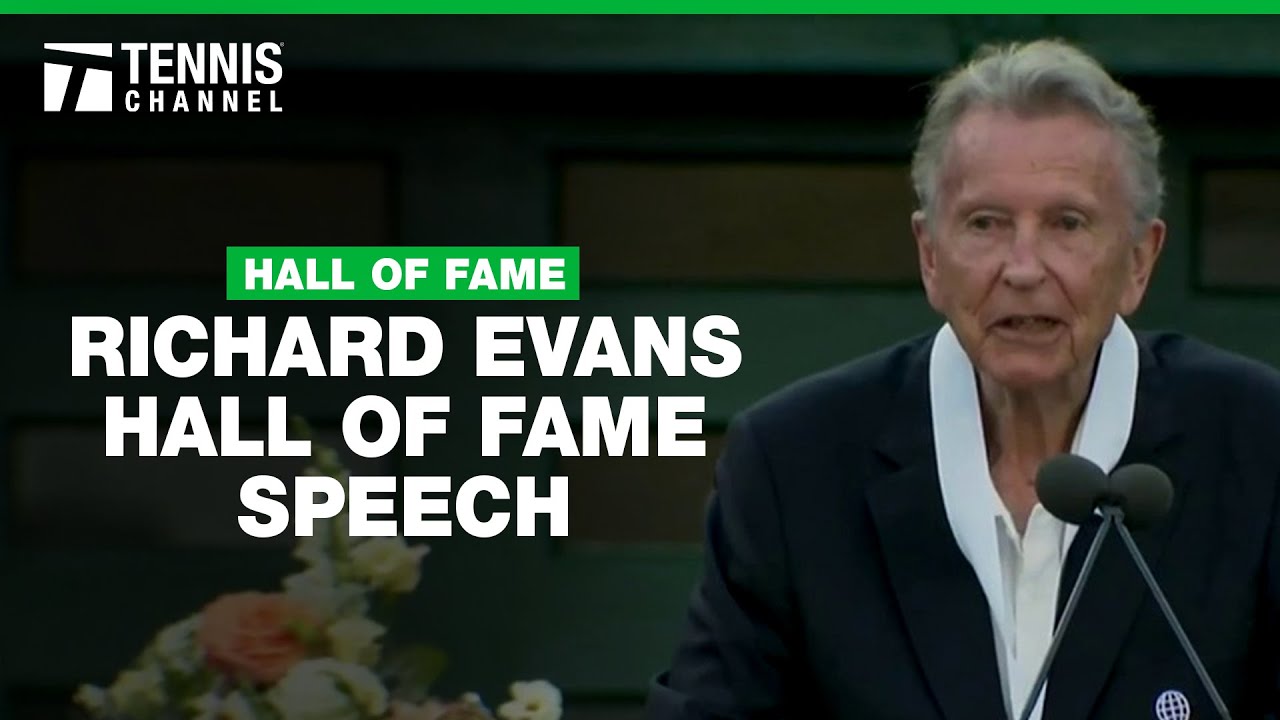 Richard Evans - 2024 International Tennis Hall of Fame Inductee | Tennis Channel
