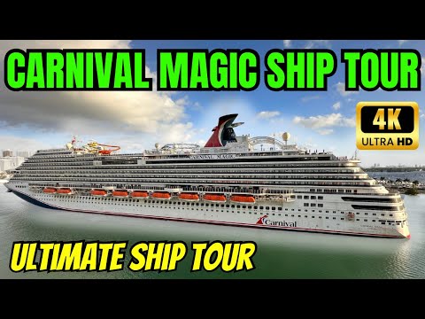Carnival Magic Ultimate Ship Tour Deck By Deck Walkthrough