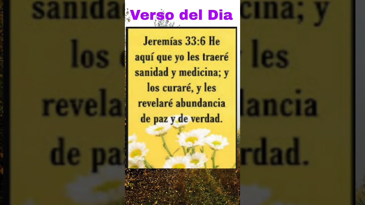 El poderoso mensaje de sanidad de Dios para ti.
