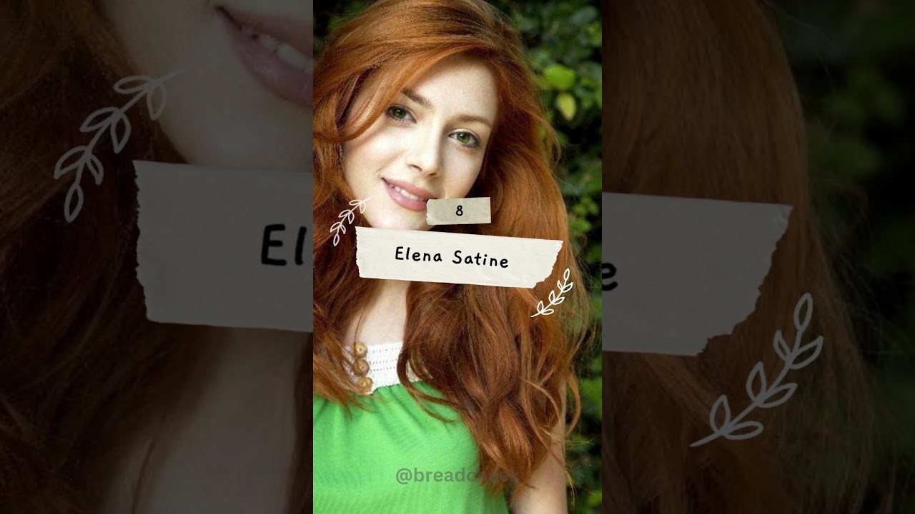 Top 10 Most Stunning Redhead Actresses 2023 #shorts #redhead #beauty #top10 #hollywood