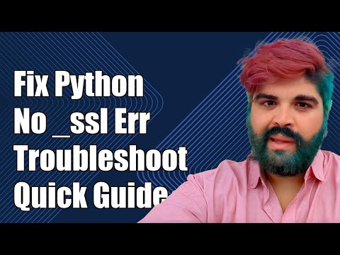 Fixing Python 3 Error: No Module Named '_ssl' - Troubleshooting Guide