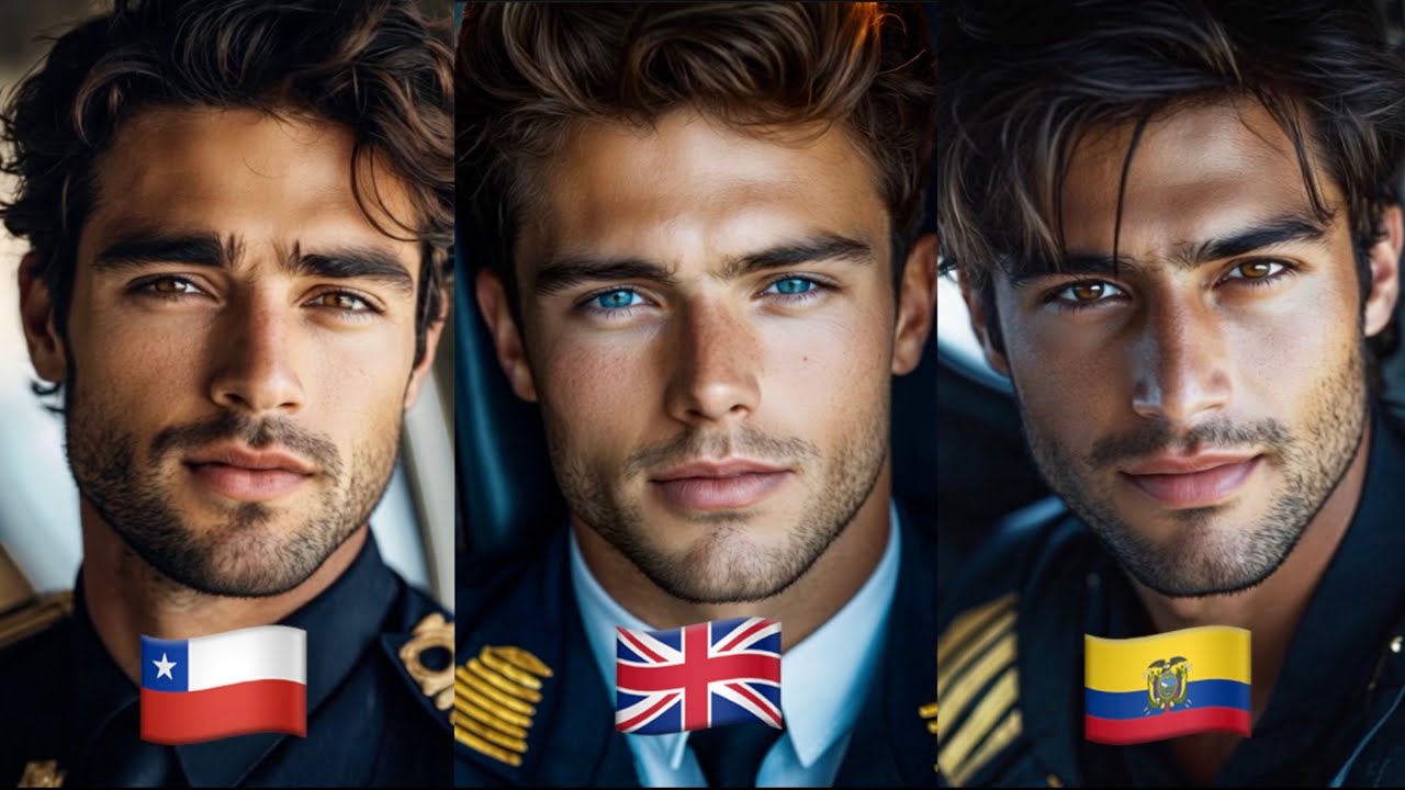 AI-Generated The 120 Most Handsome Pilots In The World 2025
