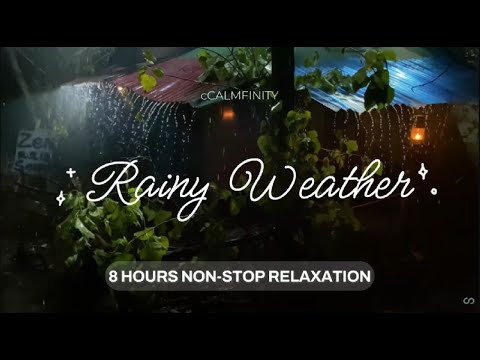 Relaxing Rain Sounds for Deep Sleep | Calm Rain Noise for Stress Relief ...