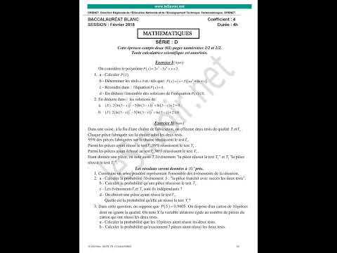 BACblanc MATH TD