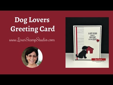 Cute Puppy Greeting Card for the Dog Lovers in Your Life