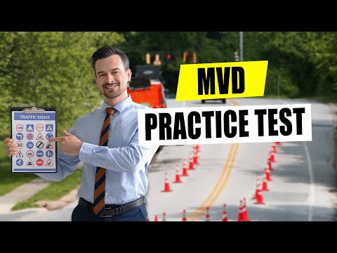 MVD Practice Test ✔️ License, Learner's Permit, Driving and Road Test ✔️ Questions and Answers 2025