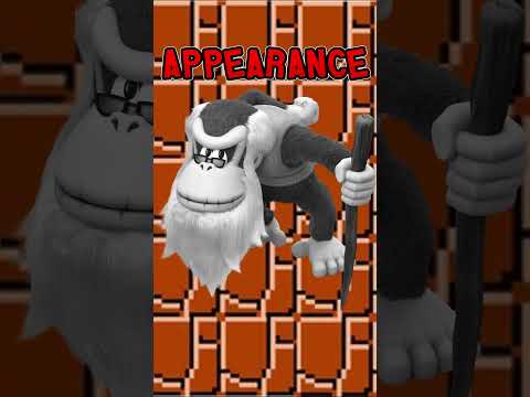 The origins of Cranky Kong