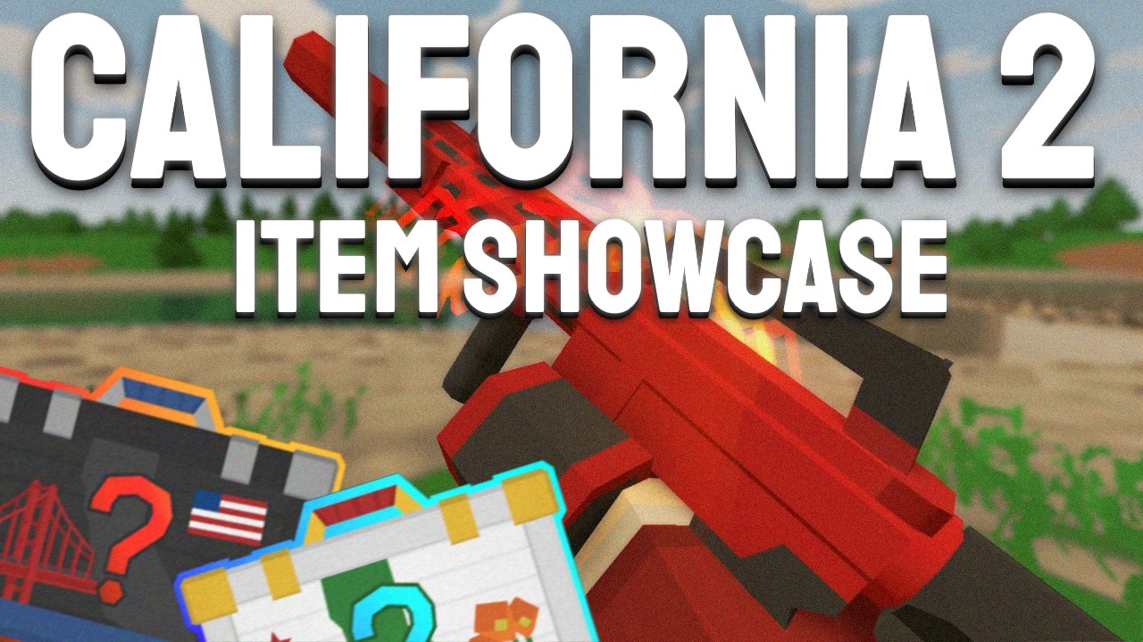 Unturned: California 2 Full Item Showcase