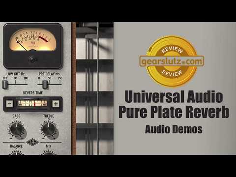 Universal Audio Pure Plate Reverb Plug-in - User review - Gearspace