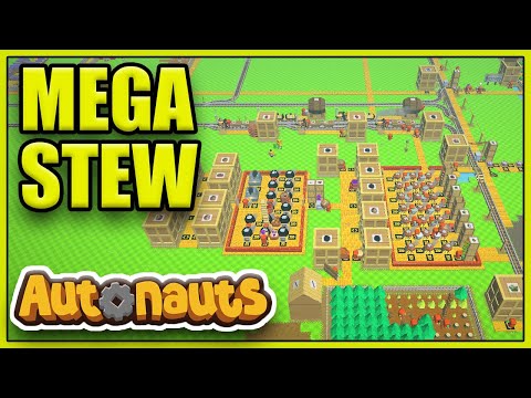 Steam Community :: Video :: Mega T5 Food - Autonauts Mega Base - Episode 26