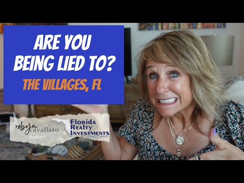 Your Realtor® or VLS Sales Associate telling you the truth?? | The Villages, FL | Robyn Cavallaro