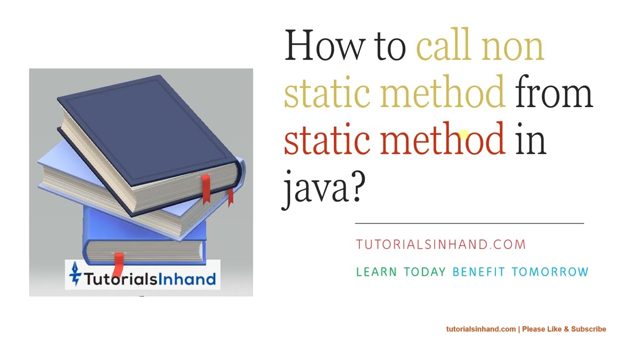 how to call non static method from static method in java | java interview preparation