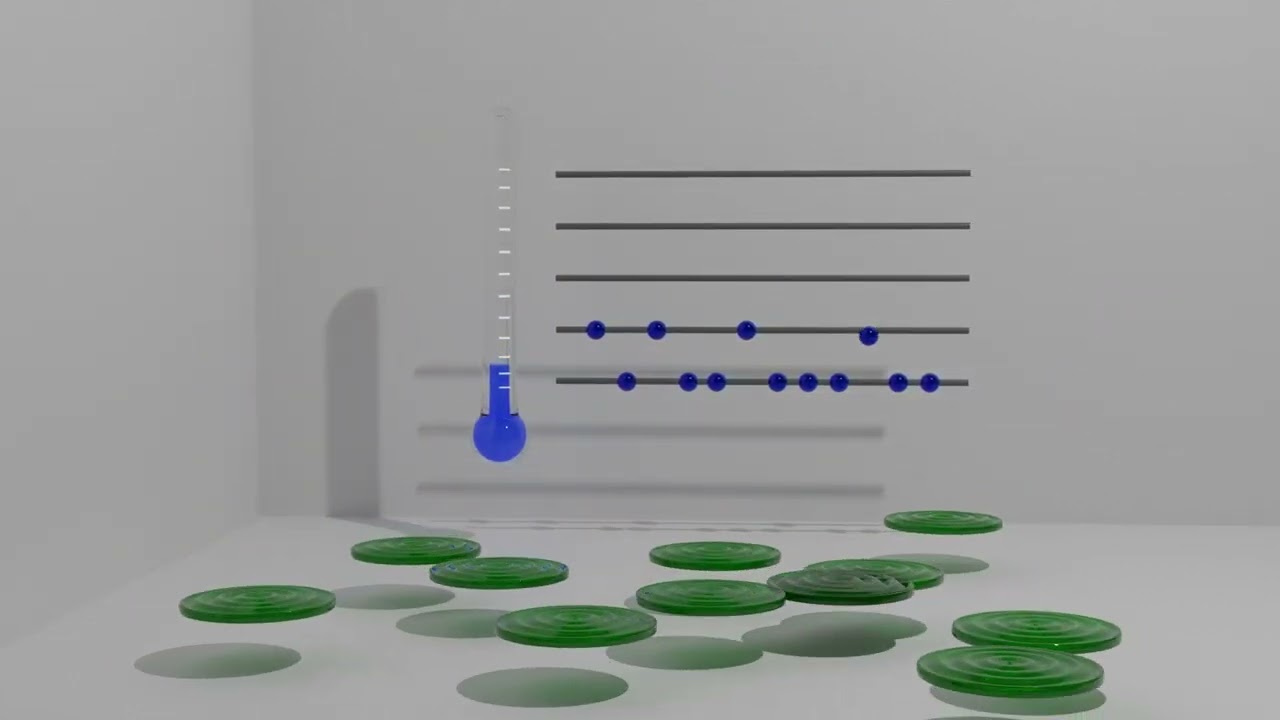 Bose-Einstein condensate formation animation