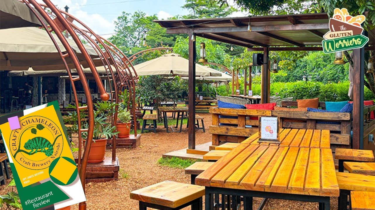 WHERE TO EAT GLUTEN-FREE IN NAIROBI: CRAFTY CHAMELEON BREWHOUSE AND RESTAURANT REVIEW