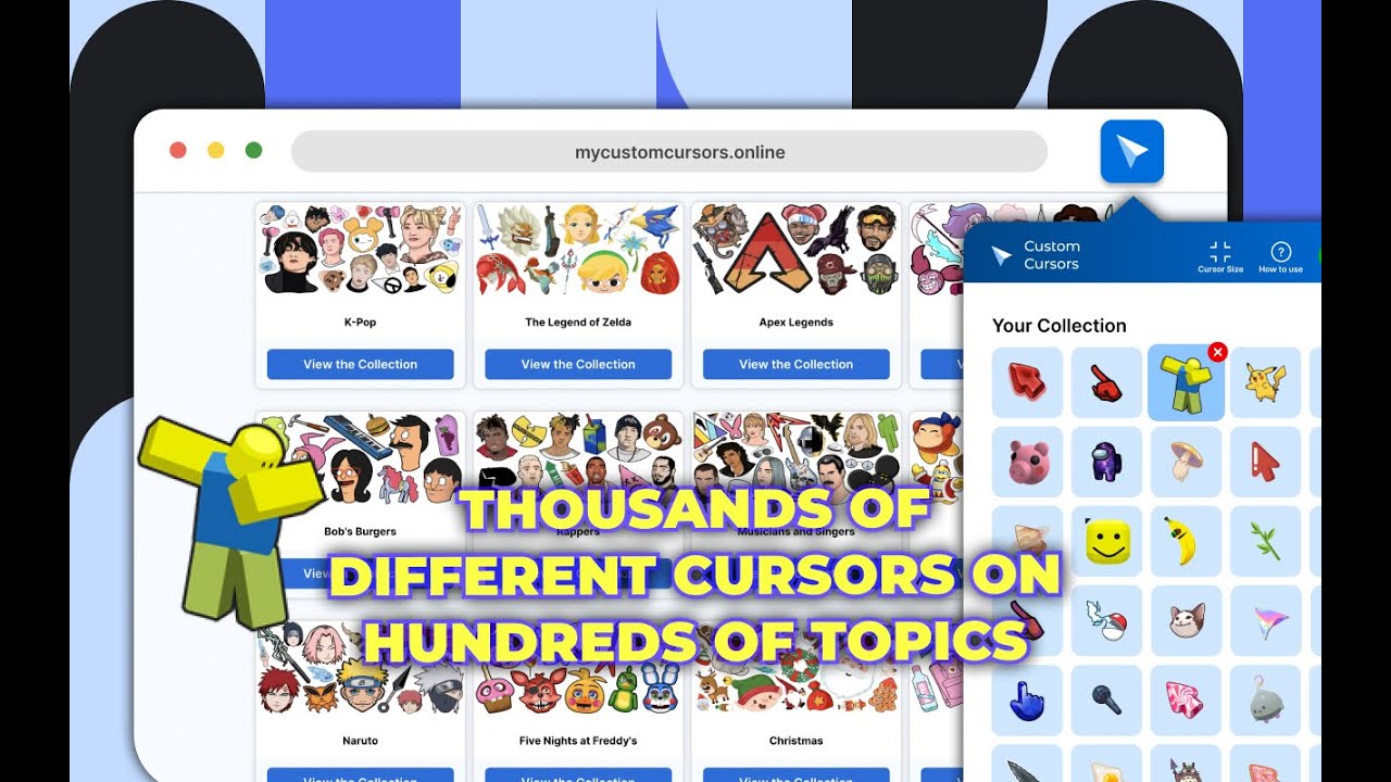 Cute Custom Cursors for Chrome 2022