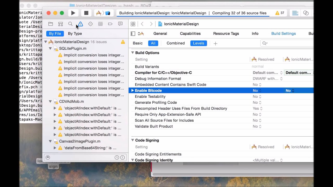 Ionic Material Design Version 3 Installation