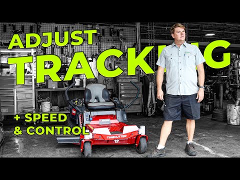 Adjust Tracking on your TORO TimeCutter - Mower wont go straight?