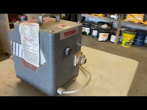 Titan Pro-Finish 300 HVLP Paint Sprayer - Gavel Roads Online Auctions