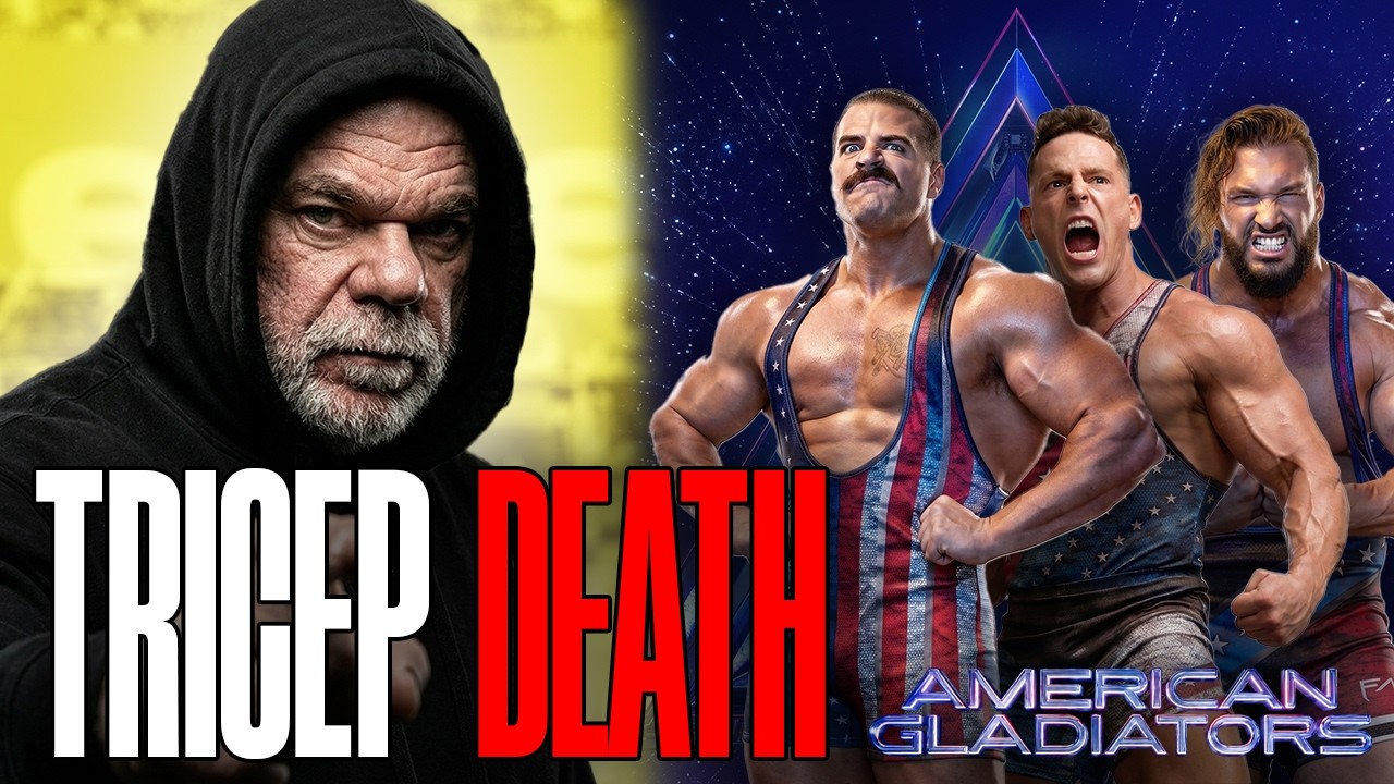 Dave Tate's TRICEP DEATH with AMERICAN GLADIATORS | The Bull, Steel, and Fang: FULL WORKOUT
