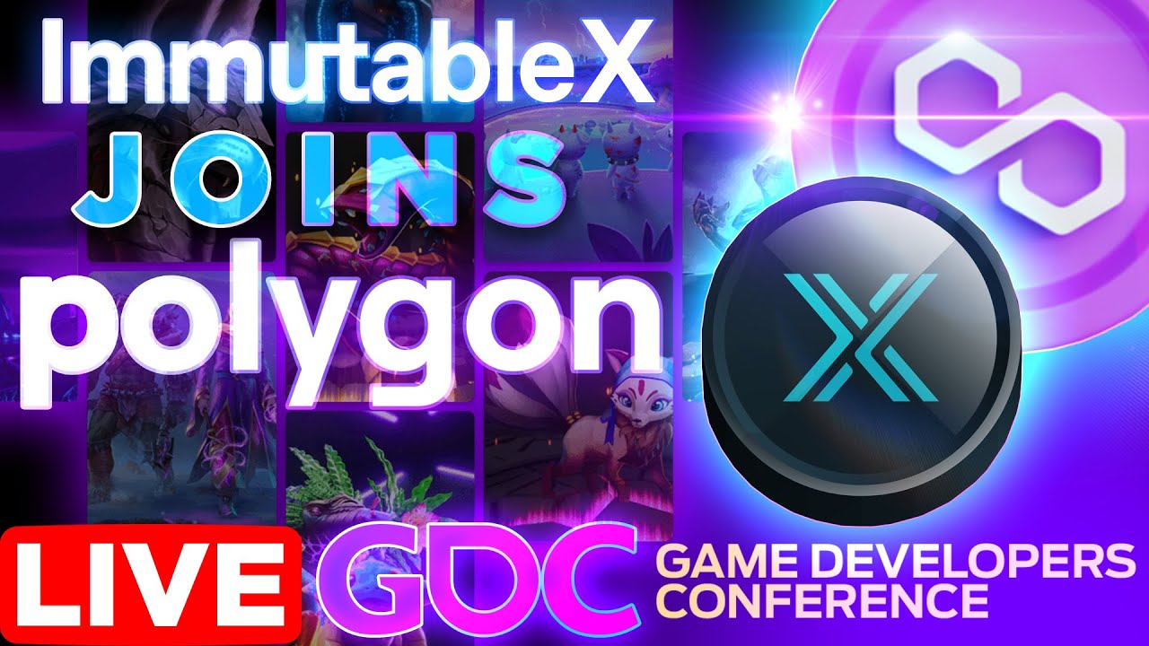 Immutable-X Joins Polygon!! 🚨 GDC 2023 | MAJOR Web3 Gaming Announcement 🔥