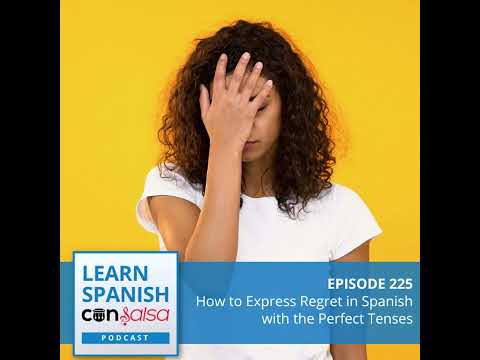 How to Express Regret in Spanish with the Perfect Tenses ♫ 225
