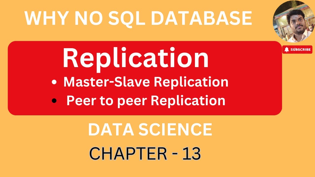 Replication in Non SQL Database || Master Slave Replication | Peer to Peer Replication