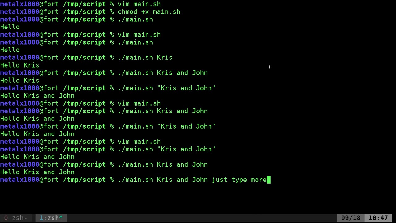 Command Arguments Linux Shell Programming BASH Tutorial