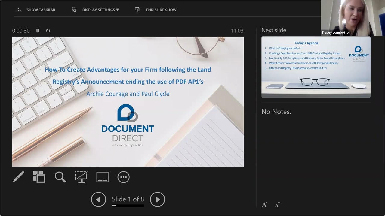 Land Registry announces end of PDF AP1’s... what next? INTRODUCING: FormEvo webinar