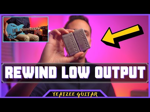 ReWind Electric Low Output A5 PAF Set 2021 - Detail Aged | Reverb
