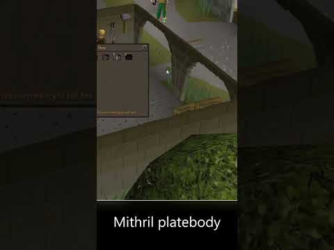 Mithril platebody OSRS Wiki