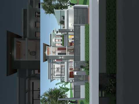 Beautiful Modern Two Storey House Design