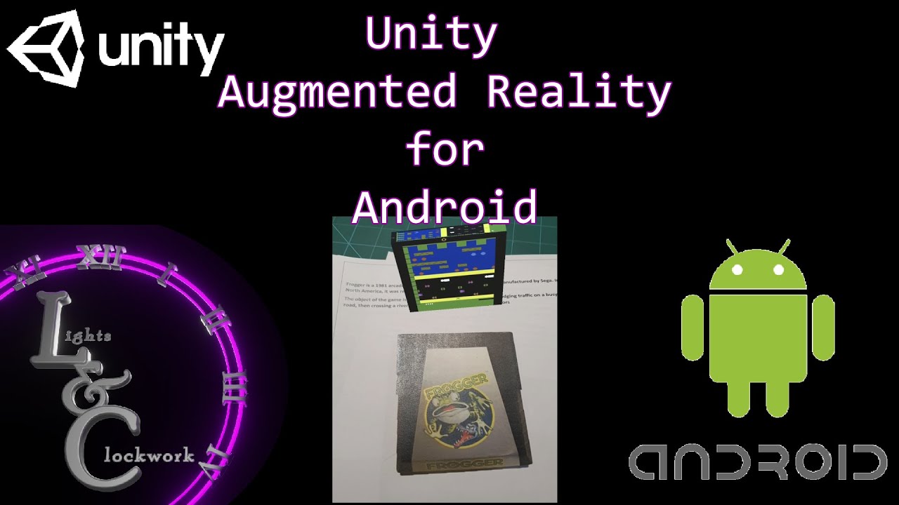 Unity AR for Android: Augmented Reality Tutorial Lesson 10 - Build for Android Mobile