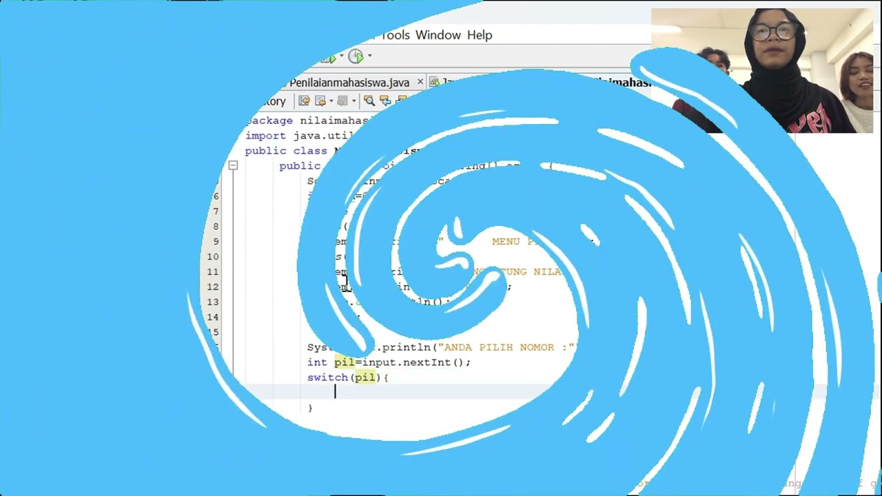 Membuat Program Java Penilaian Mahasiswa