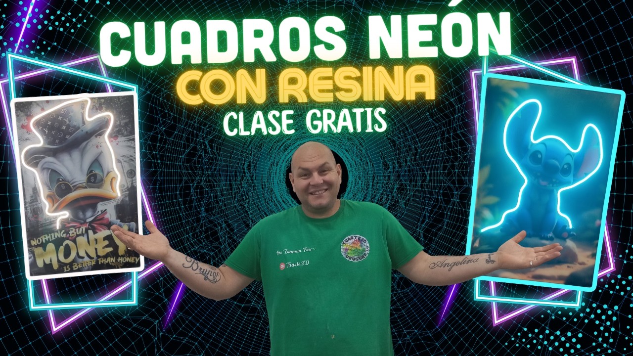 NEON RESIN PAINTINGS FROM SCRATCH – You'll love the results! ⚡✨