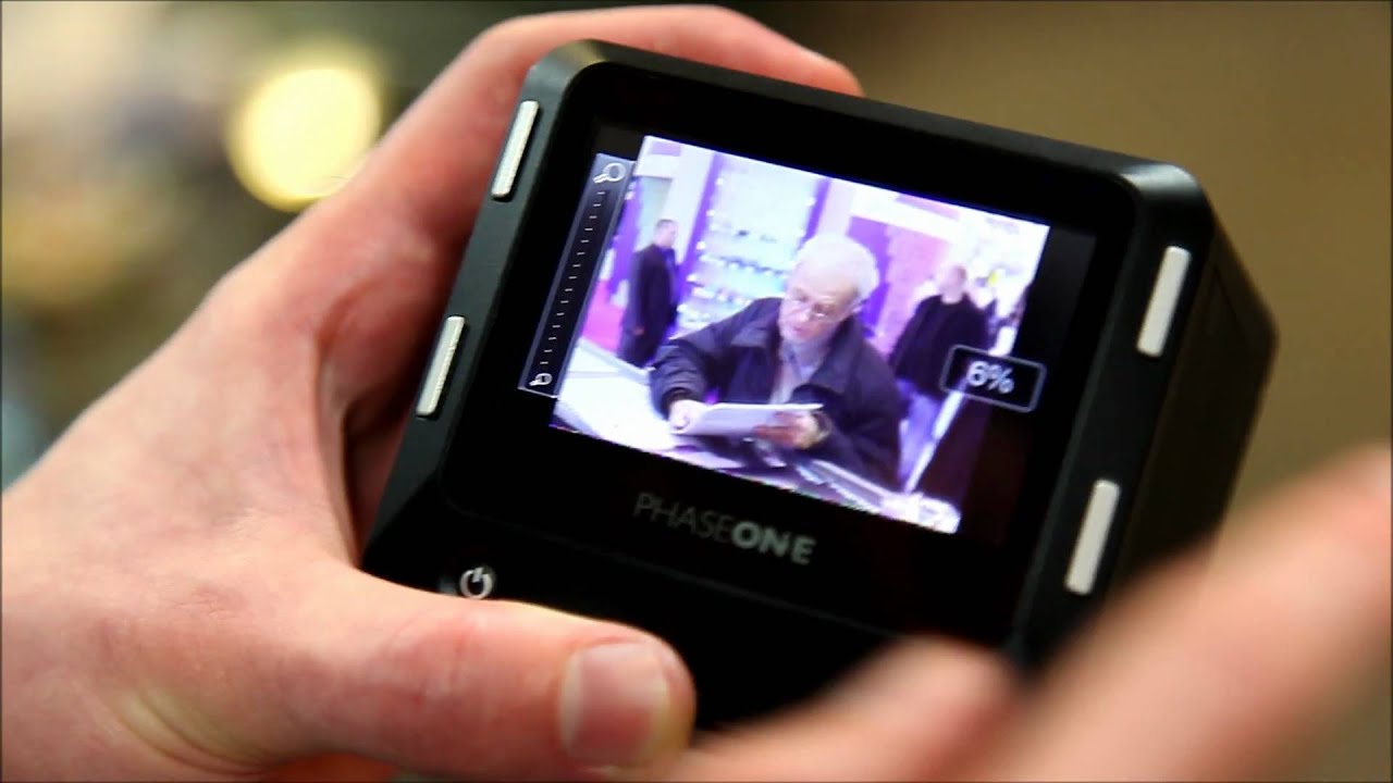 Phase One IQ180 hands-on