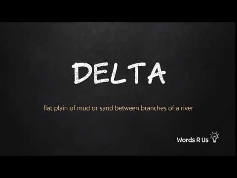 How to Pronounce DELTA in American English