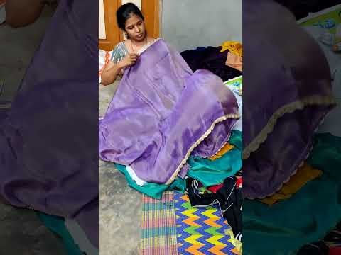 ❤️ tissue sarees with lace ❤️WhatsApp 9494528848❤️ customisation available