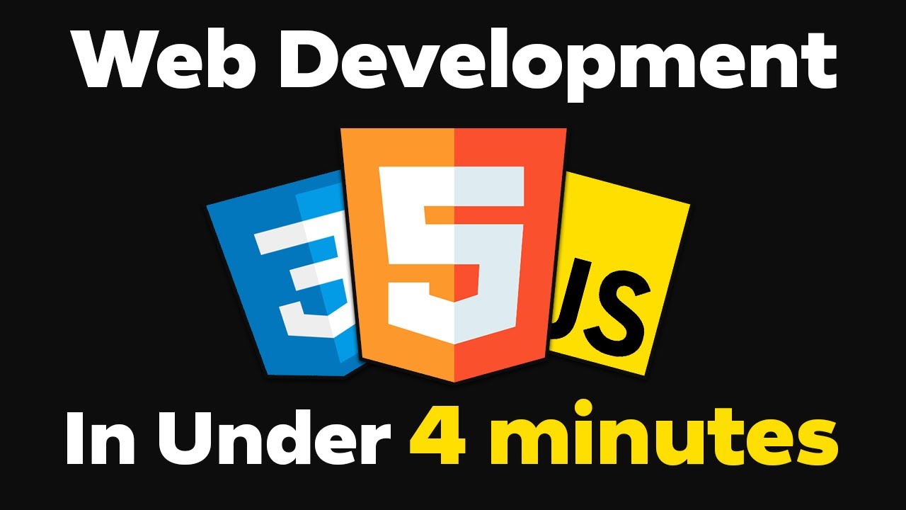 Web Development Explained In Under 4 minutes!