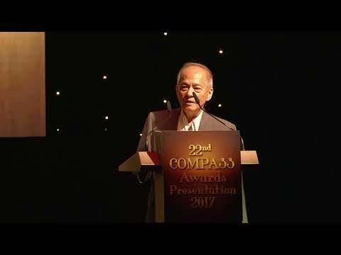 22nd COMPASS Awards Presentation 2017 (Stage) - Meritorious Award: Dr Tay Teow Kiat