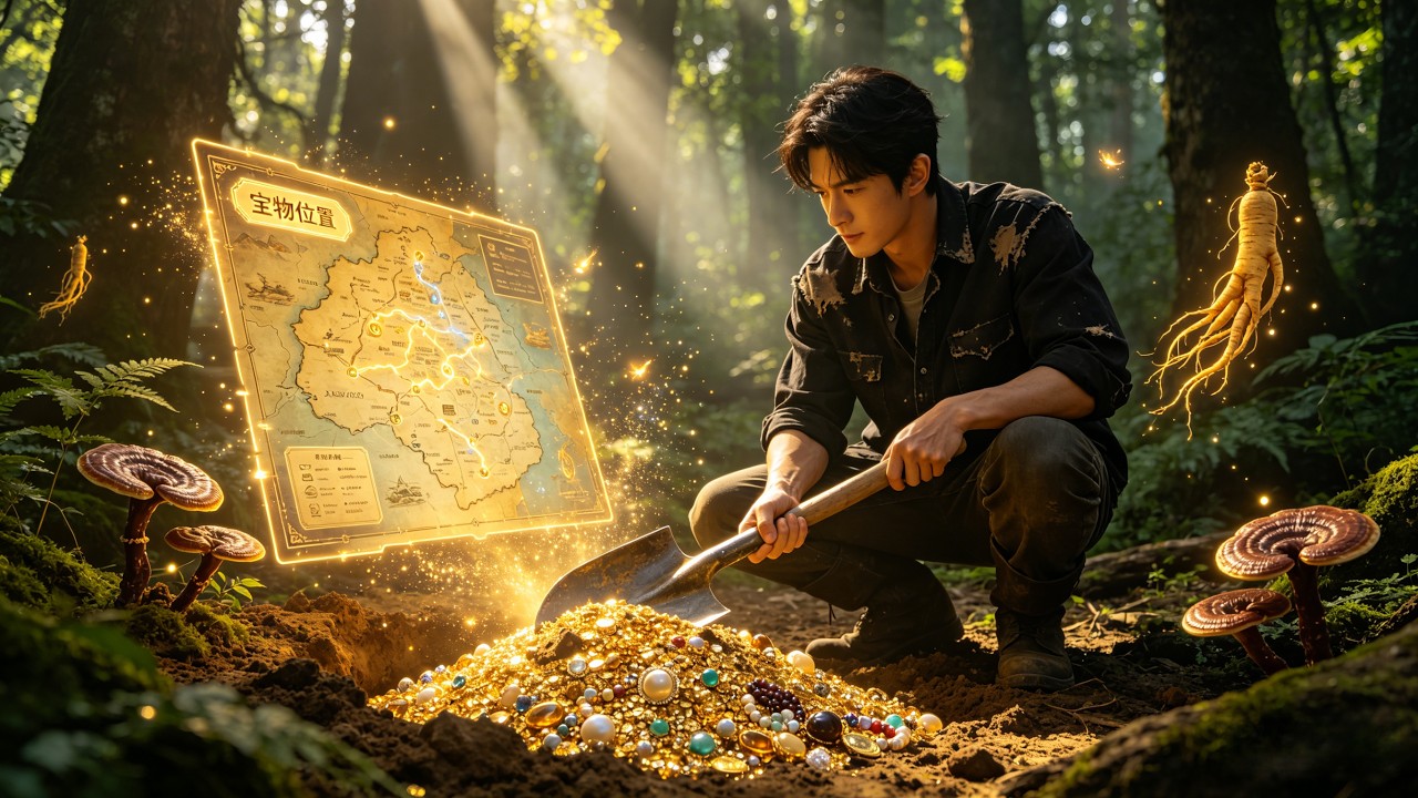 A poor kid finds a treasure map and becomes a winner in life!